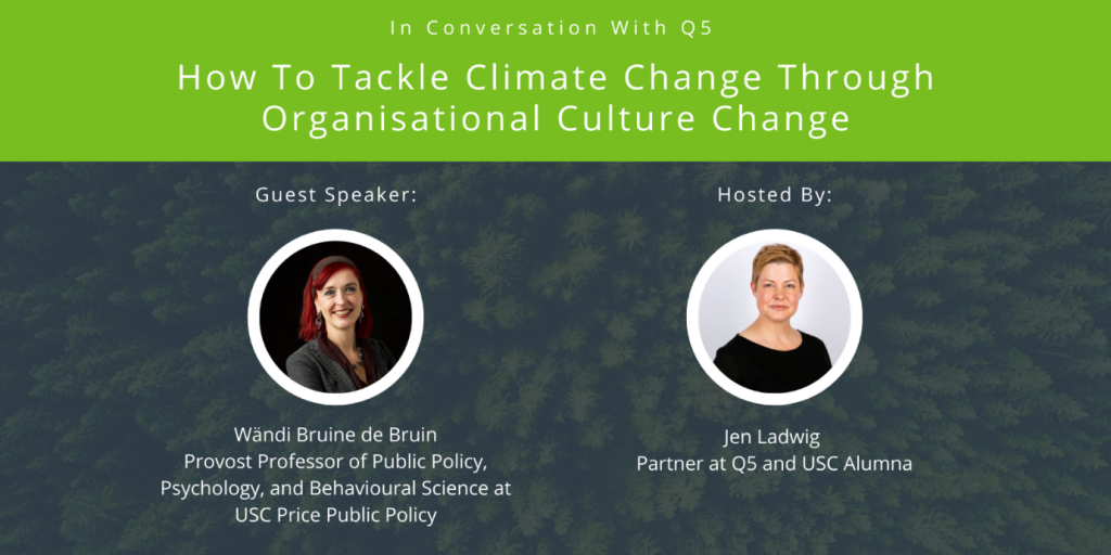 How To Tackle Climate Change Through Organisational Culture Change ...